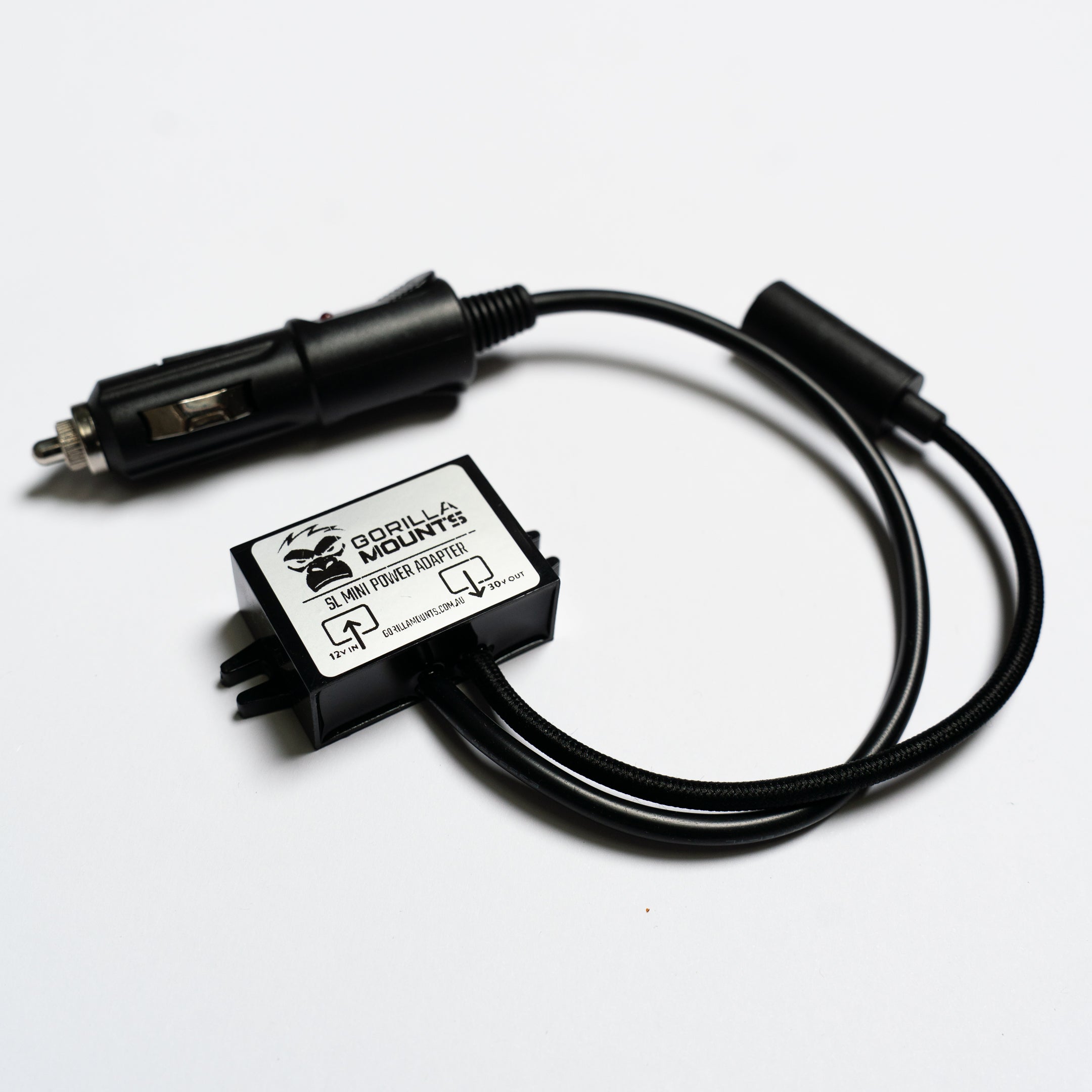 Gorilla Mounts 12v–30v Mini Cig Power Adapter